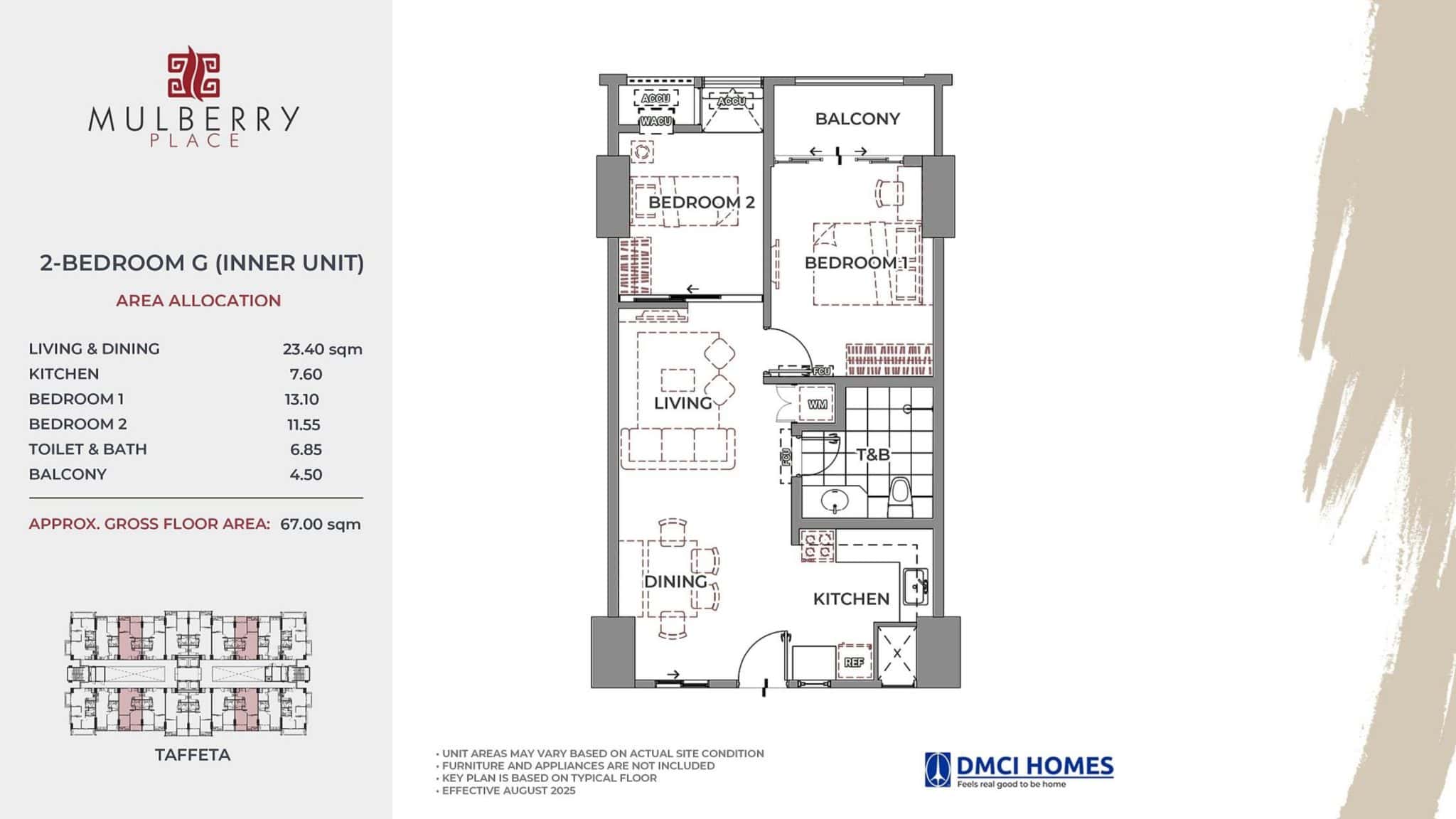 Mulberry Place 2 DMCI 2026 Pre-Selling (Sample Computations)
